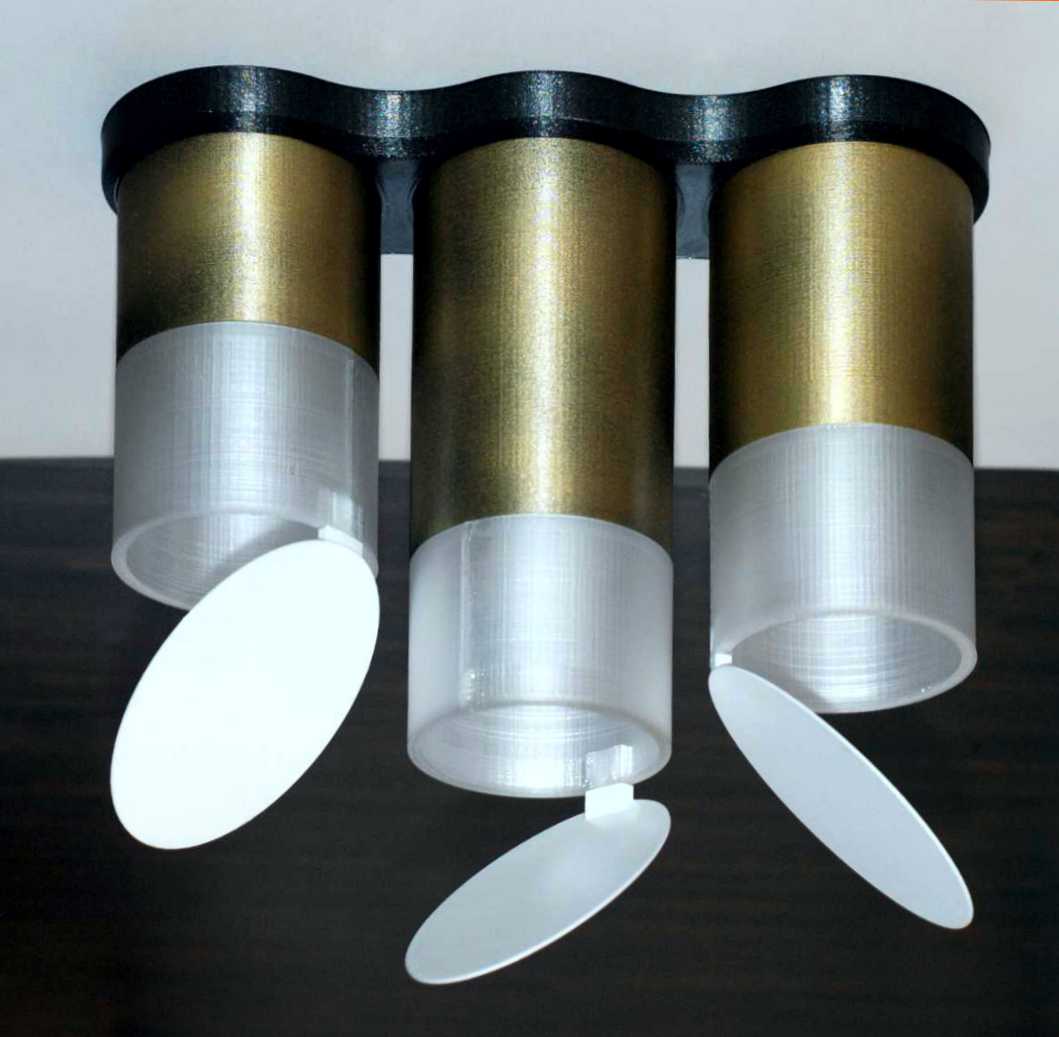 Small Room Ceiling Light by bunnyology | Download free STL model ...