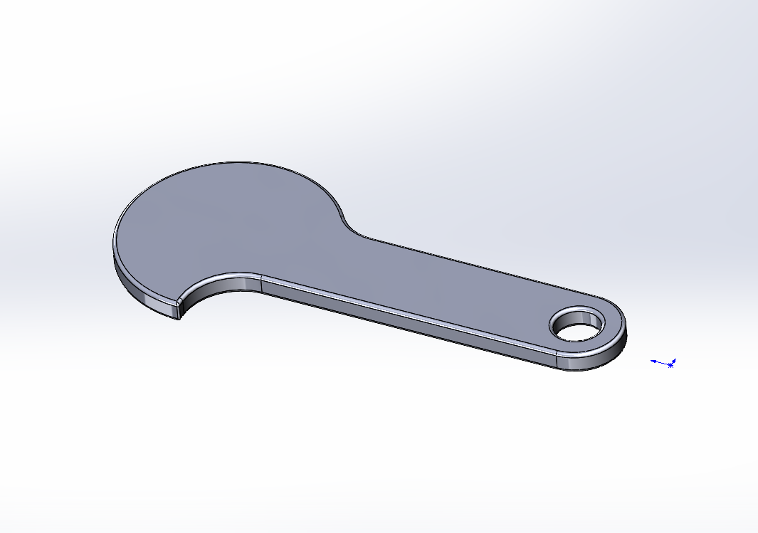 Grocery cart lock key by Hennesy45 | Download free STL model ...