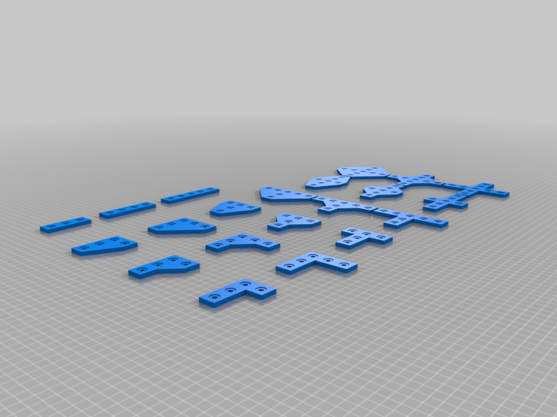 Customizable Plate Bracket for Aluminium Extrusion Profiles (Misumi ...
