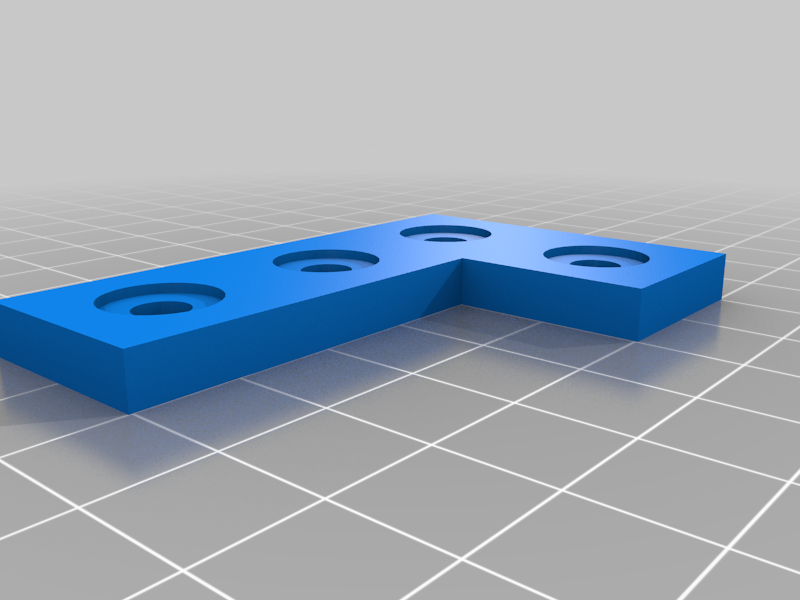 Customizable Plate Bracket for Aluminium Extrusion Profiles (Misumi ...
