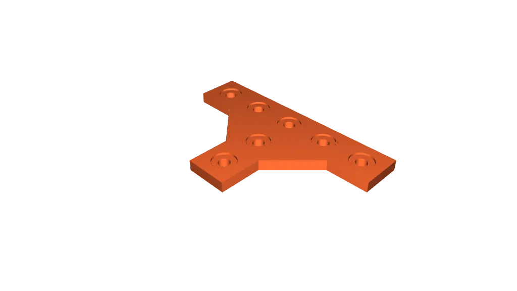 Customizable Plate Bracket for Aluminium Extrusion Profiles (Misumi ...