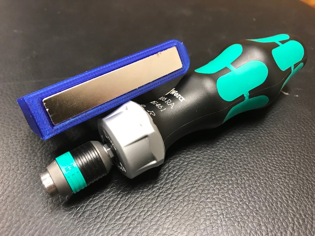 Magnetic quick change bit holder for hex bits and Wera ratcheting ...