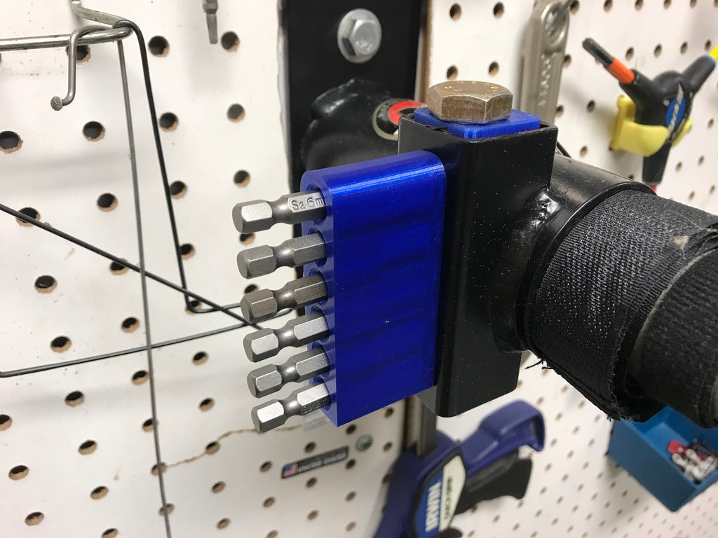 Magnetic quick change bit holder for hex bits and Wera ratcheting ...