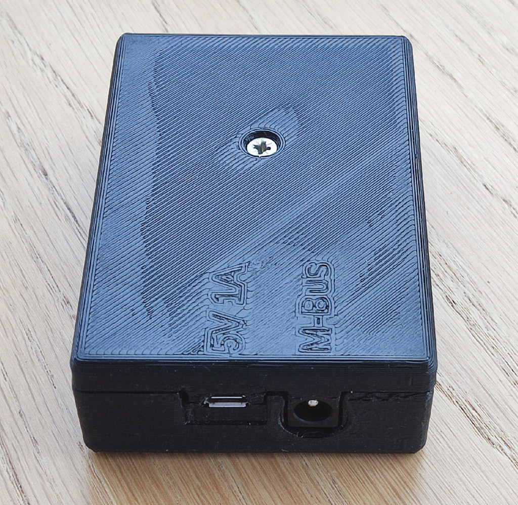 Enclosure for M-Bus gateway with web server based on ESP8266 NodeMCU by ...