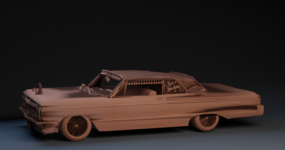 Cheech and Chongs Love Machine 1964 Chevy Impala SS. by Peter Farell ...