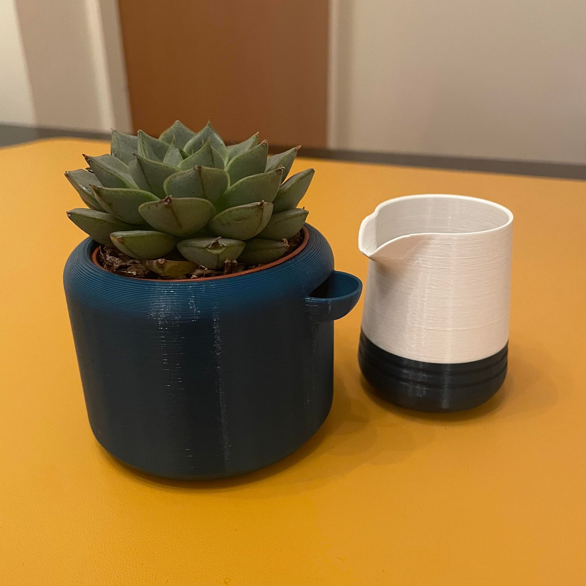 Cute Desk Watering Can by djft | Download free STL model | Printables.com