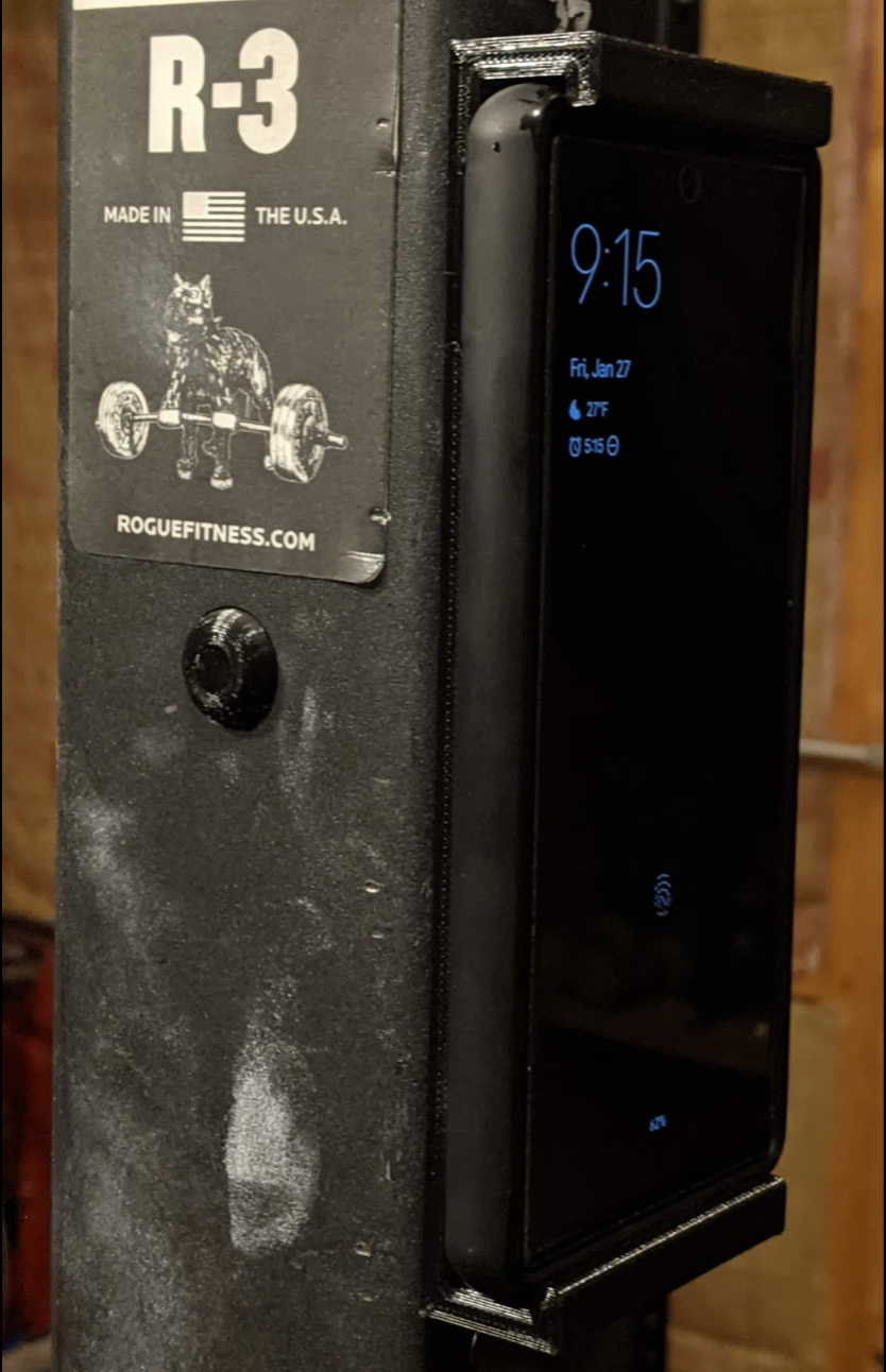 Rogue R3 Rack Pixel 6a Phone Holder Horizontal Slide In by ...