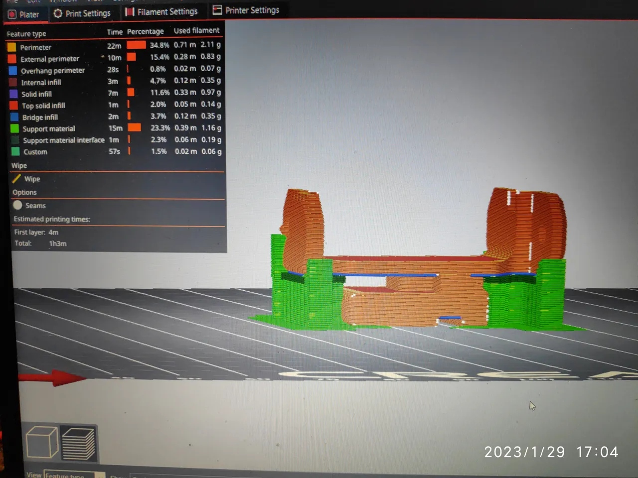 Ender 3 S1 pro Chain link Clip - Techrex chain by Visthum | Download free STL model | Printables.com
