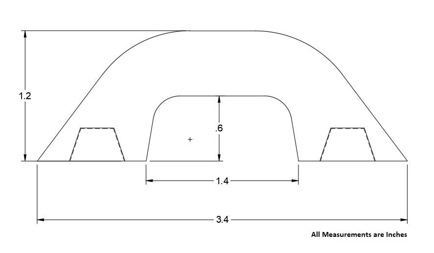 Heavy Duty Floor Cable Protector by Janek57 | Download free STL model ...