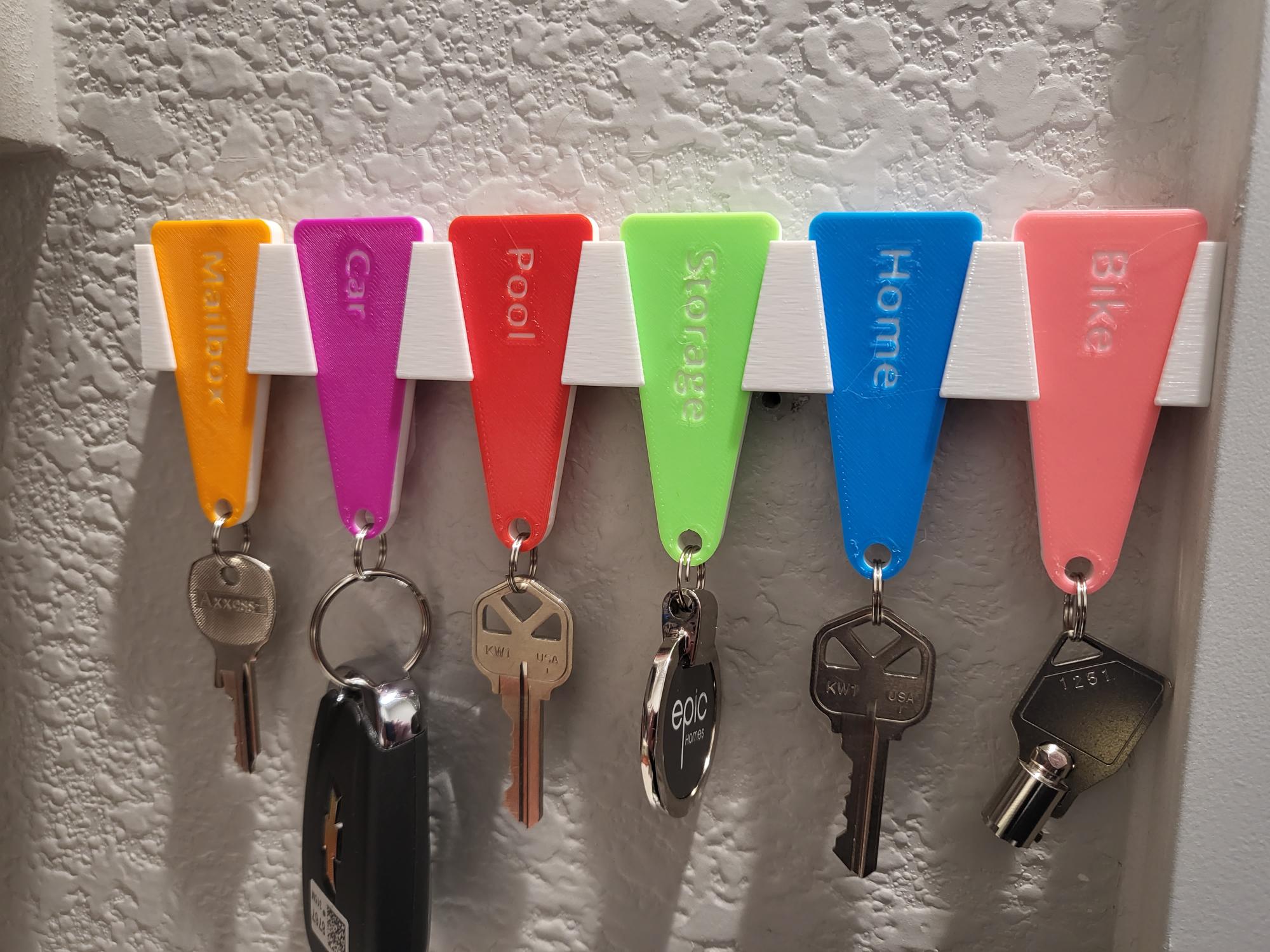 Key Storage Rack by mhparsons | Download free STL model | Printables.com