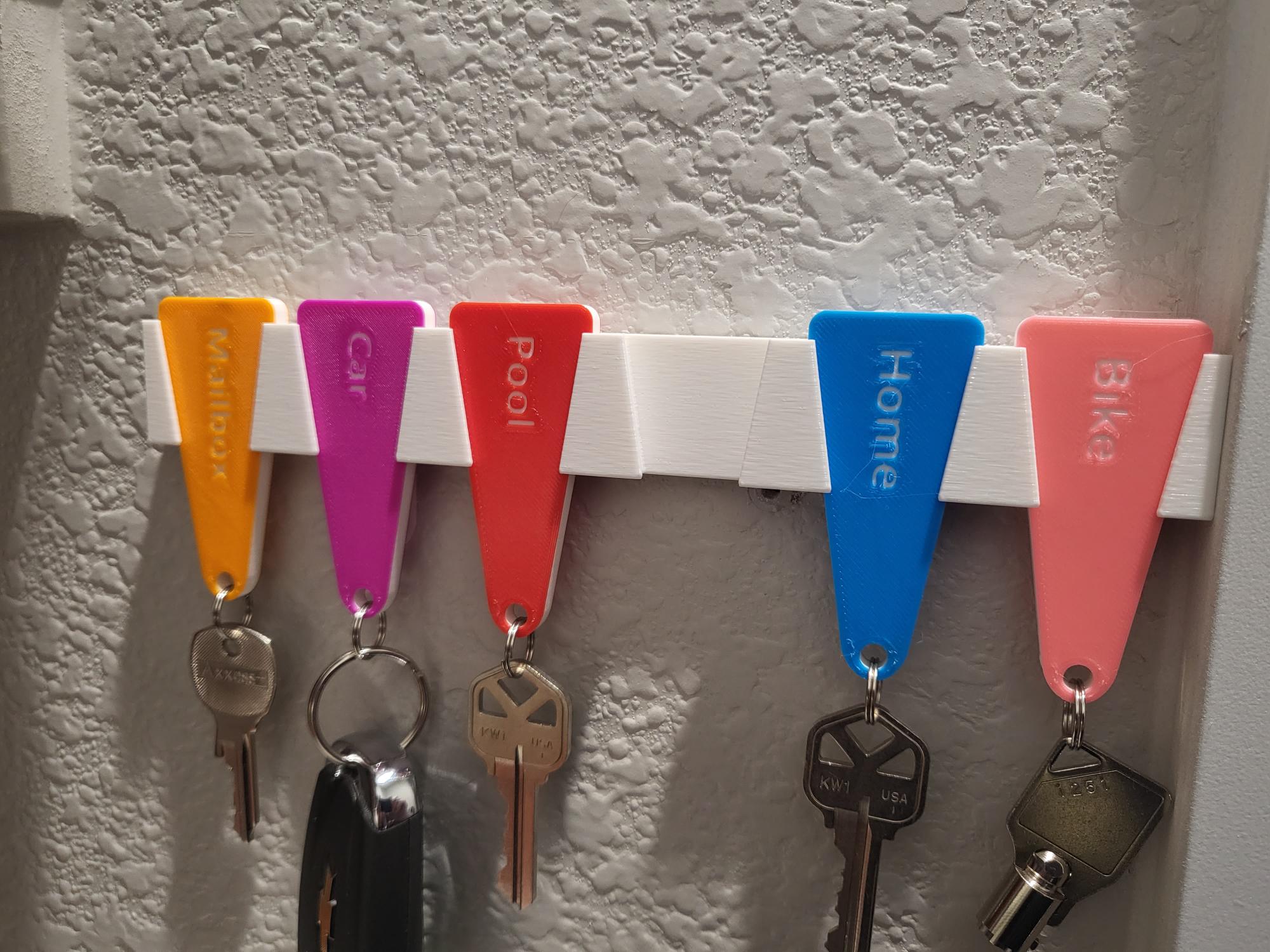 Key Storage Rack by mhparsons | Download free STL model | Printables.com