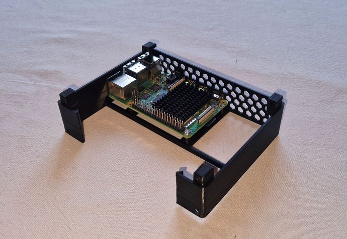 Modular Raspberry PI case by Rudhan | Download free STL model ...