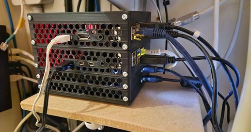 Modular Raspberry PI case by Rudhan | Download free STL model ...