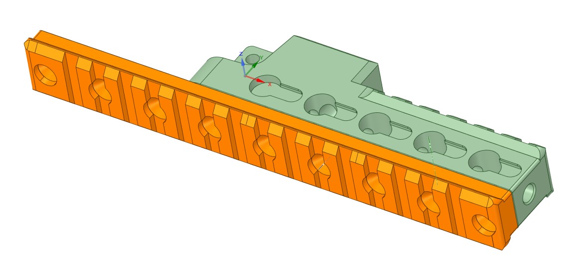 AUG Keymod Underbarrel Railsystem_V3 (new from scratch) by Camikatze ...