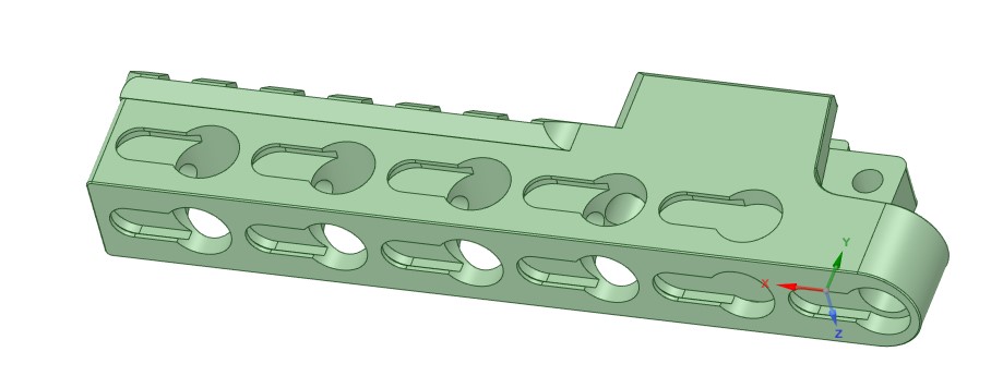 AUG Keymod Underbarrel Railsystem_V3 (new from scratch) by Camikatze ...