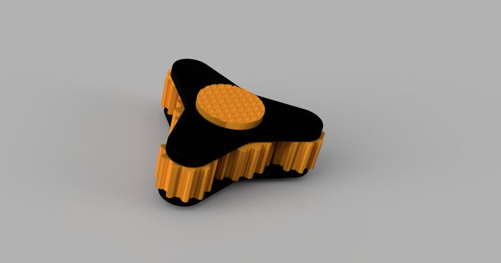 gear fidget spinner by Radim Schuster | Download free STL model ...