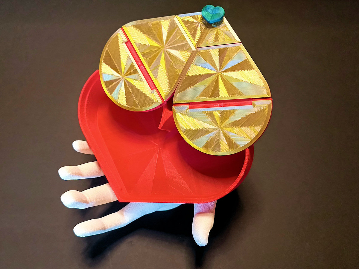 Present - Your unfolding Heart od autora Wim V | Stáhněte si zdarma STL ...