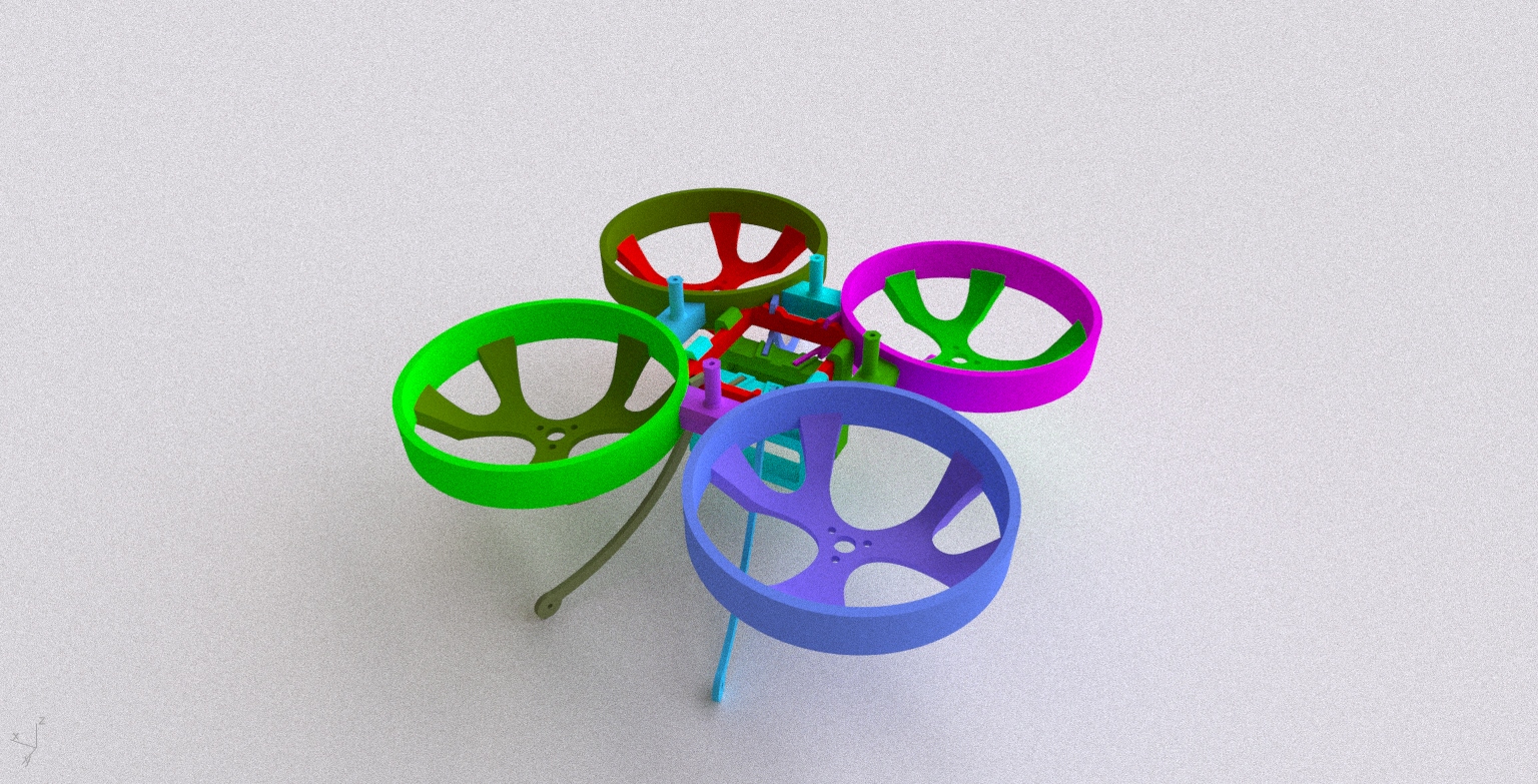 Mobula 7 Replacement Frame by Ubermeisters | Download free STL model ...