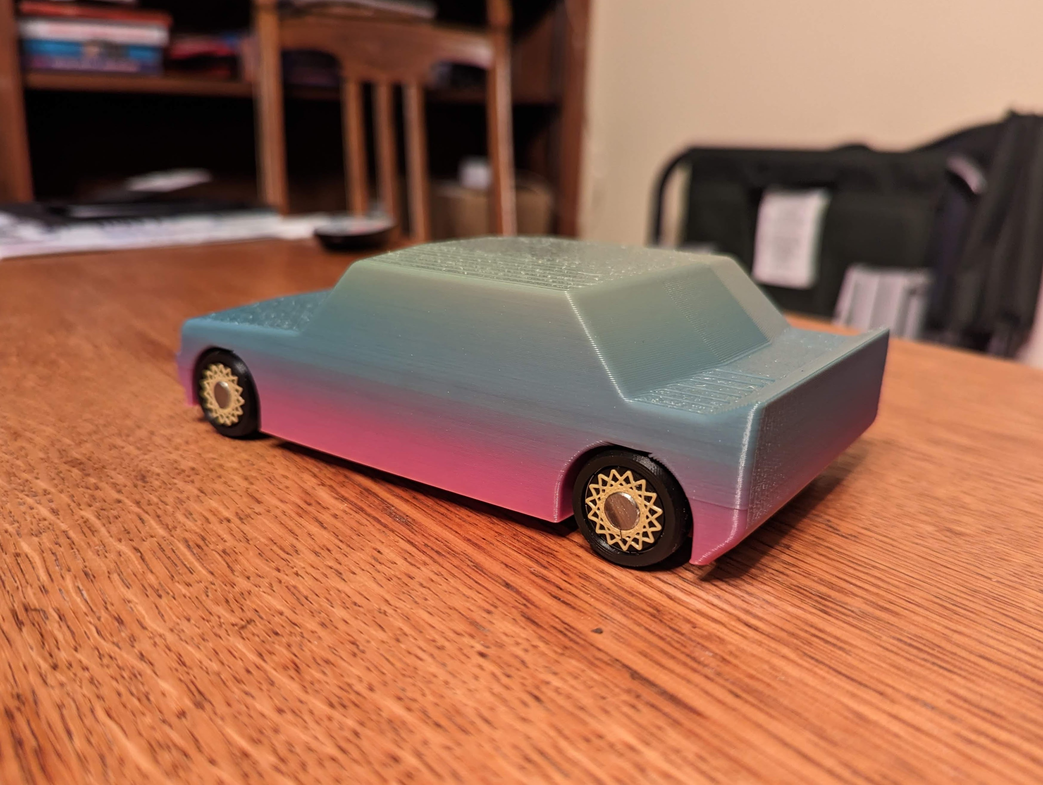 Toy car from spare parts by Eli | Download free STL model | Printables.com