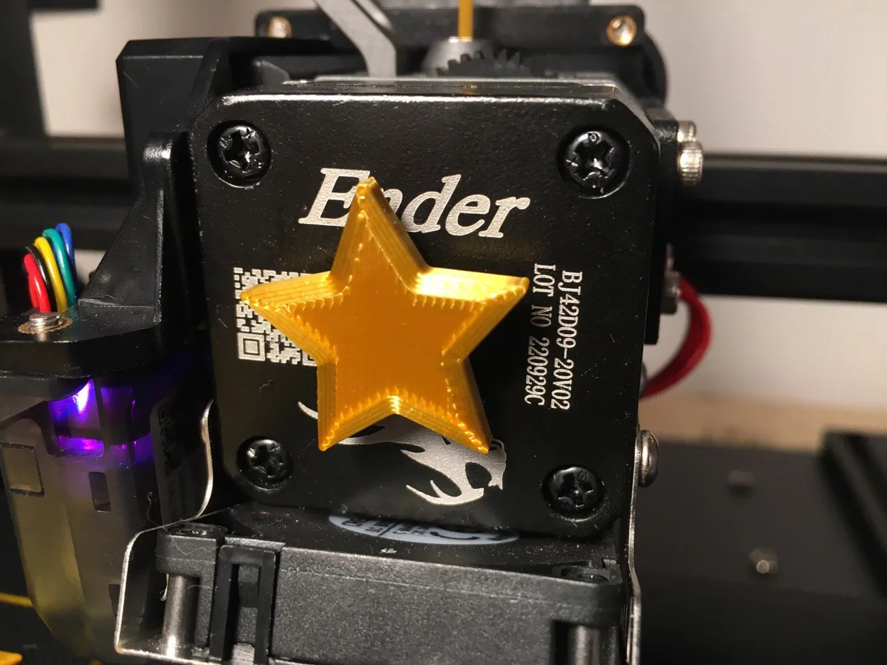Extruder visualizer aka turn indicator for Creality Sprite Extruder no ...