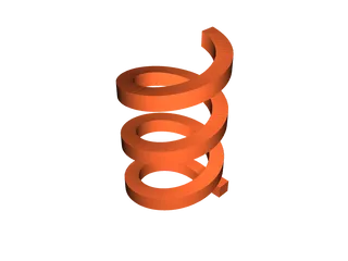 Overhang test Spring by SavageLau | Download free STL model ...