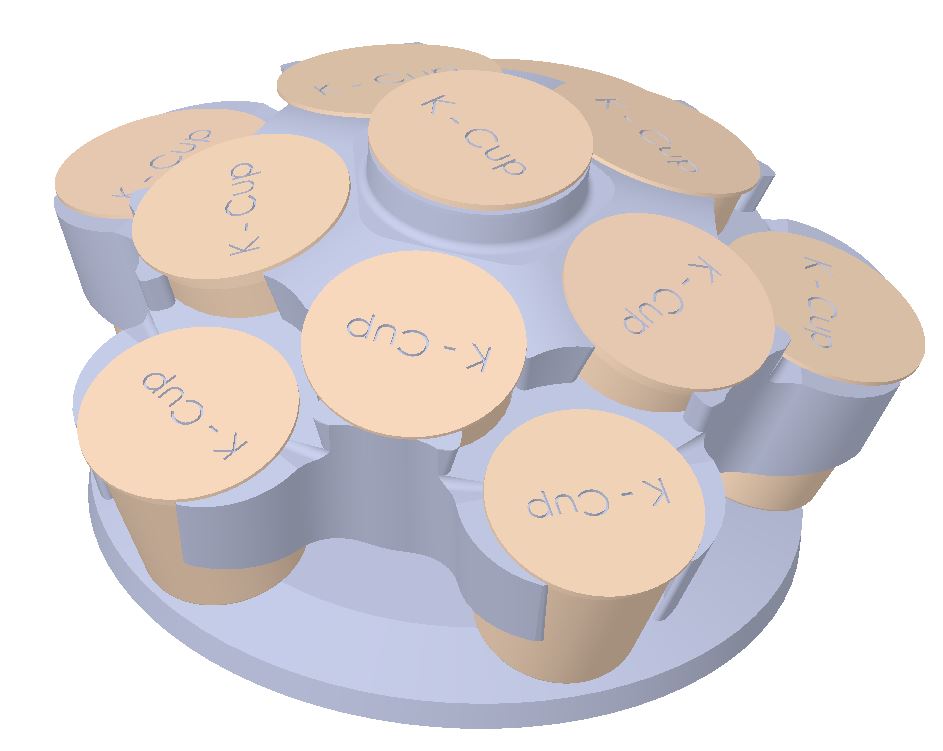 Keurig K-Cup Stand by akamaka | Download free STL model | Printables.com