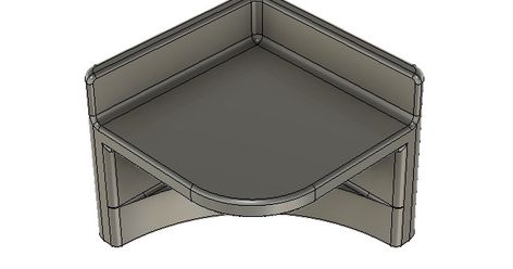 Microwave riser by AJWDESIGN | Download free STL model | Printables.com