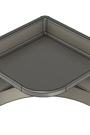 Microwave riser by AJWDESIGN | Download free STL model | Printables.com