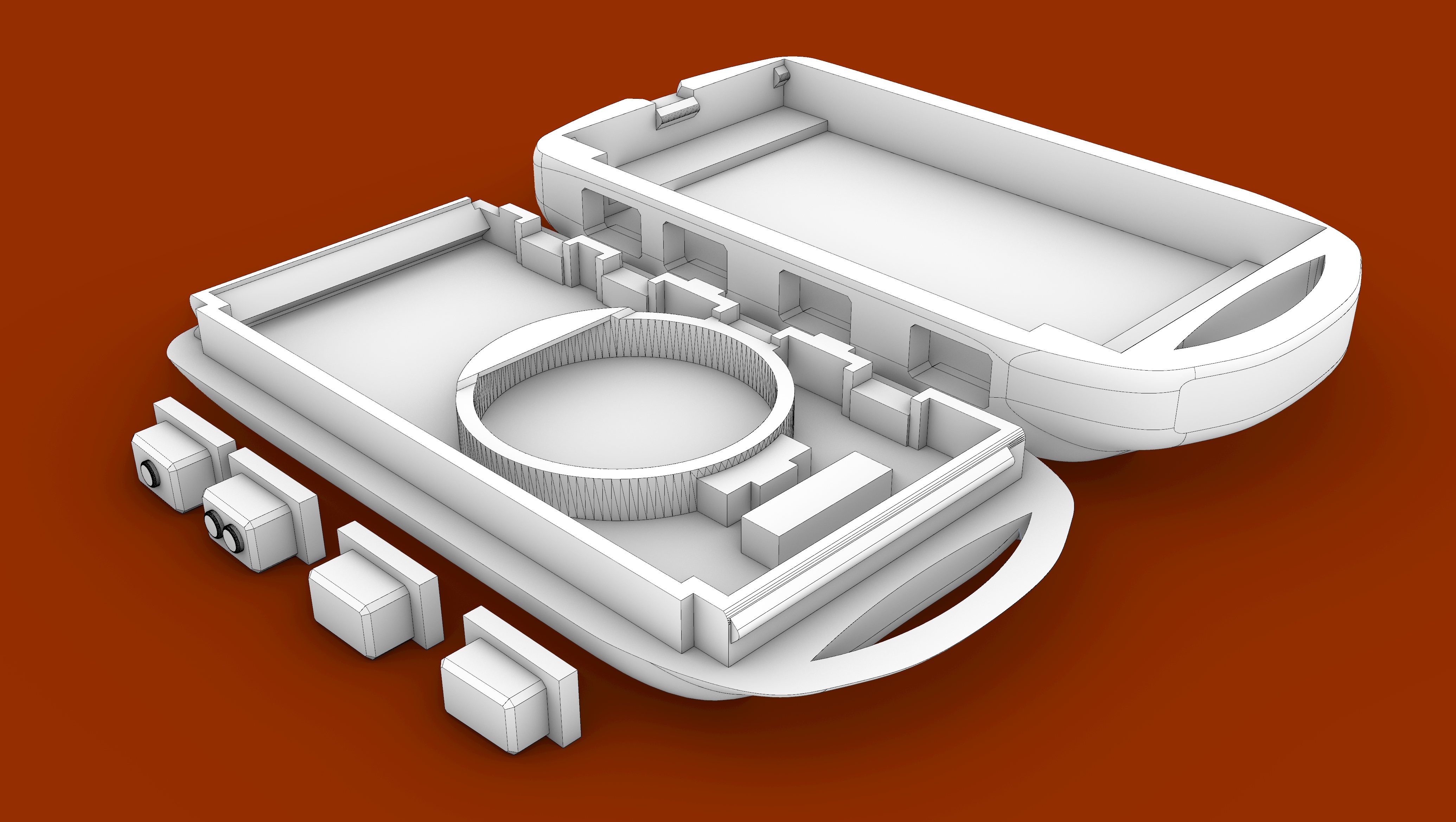 Rounded 2020 Mazda Keyfob Housing by Ubermeisters | Download free STL ...