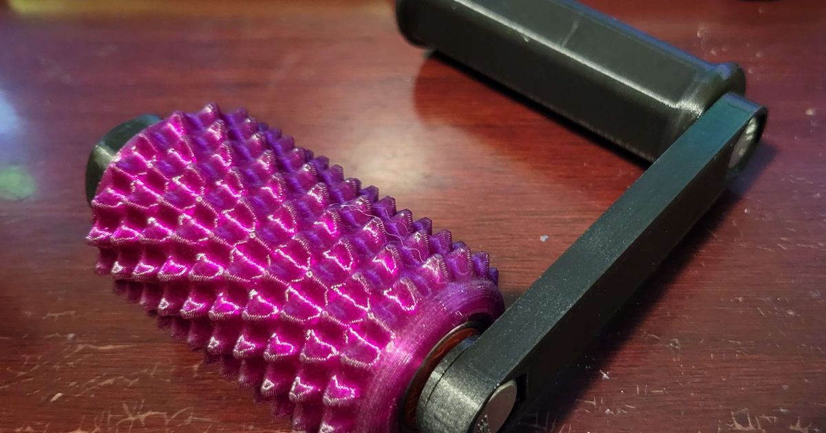 Simple Massage Roller by Smileynulk | Download free STL model ...