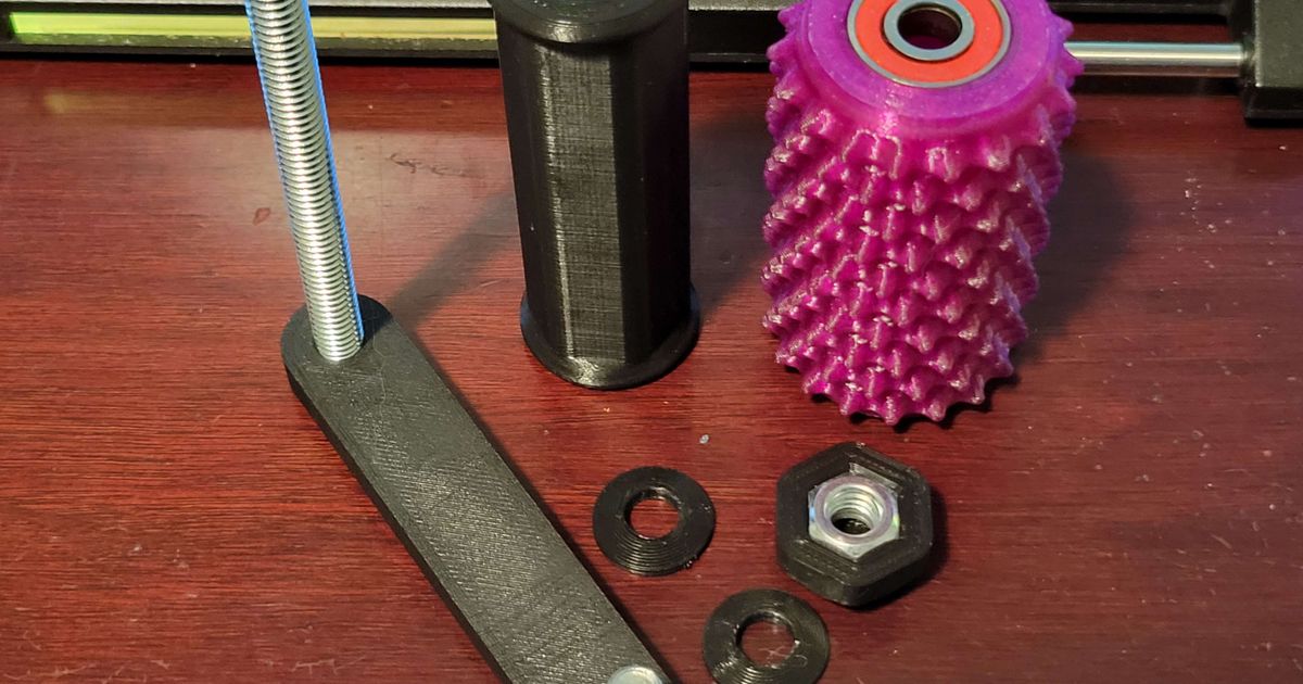 Simple Massage Roller by Smileynulk | Download free STL model ...