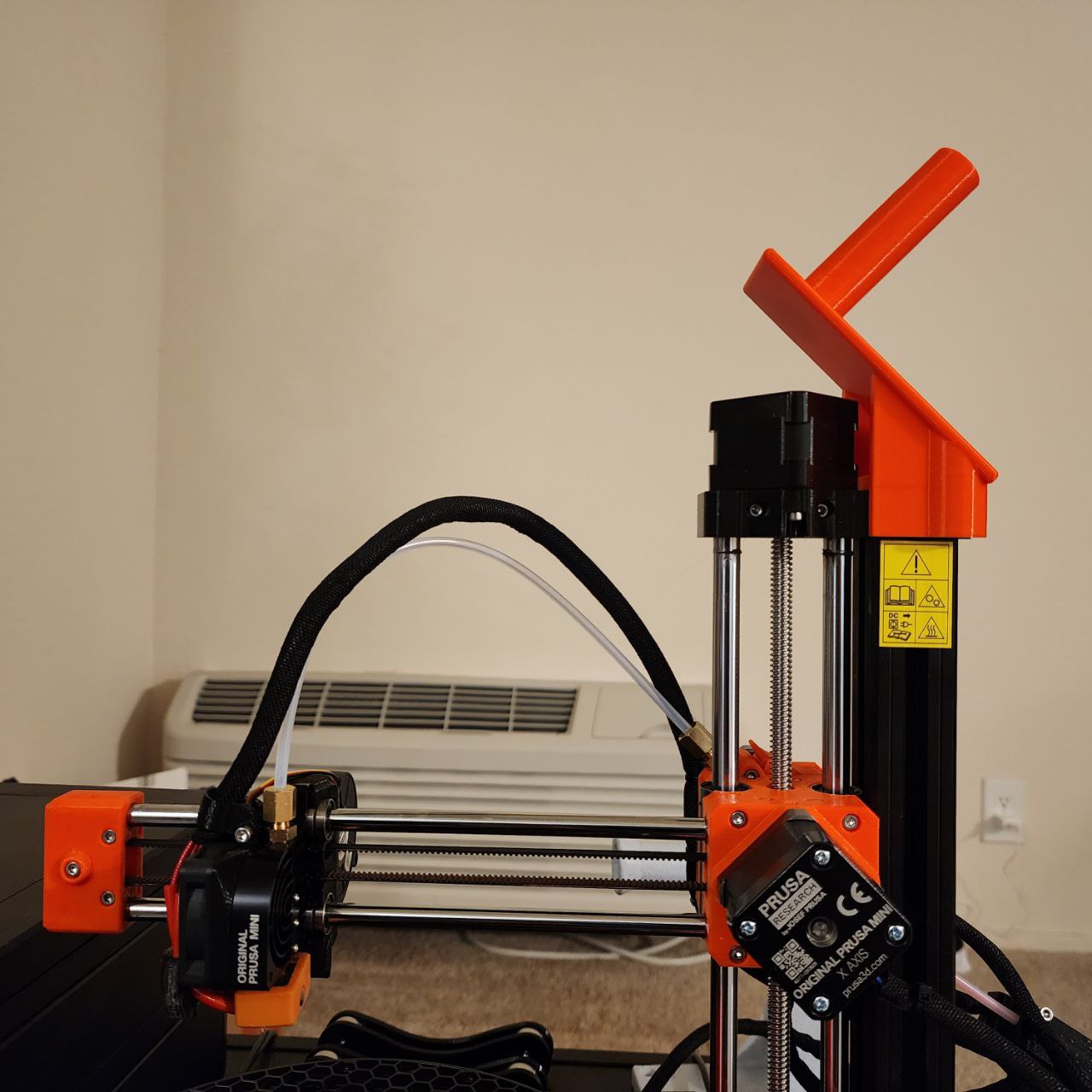 Diagonal spool holder for Prusa Mini by xapienz | Download free STL ...