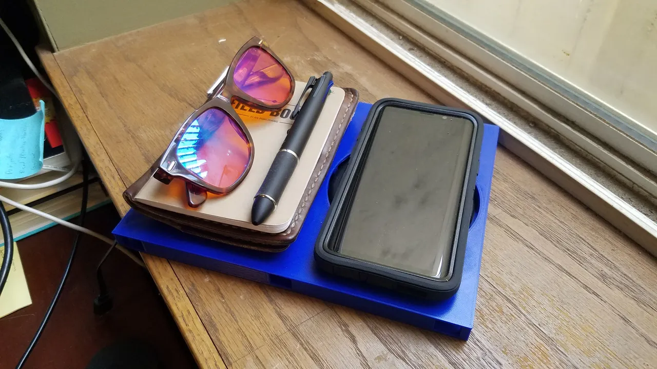 Wireless Charger Lego Compatible Catch-All Tray by J.Biggs | Download ...