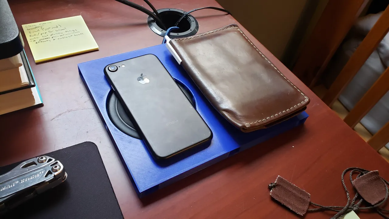 Wireless Charger Lego Compatible Catch-All Tray by J.Biggs | Download ...