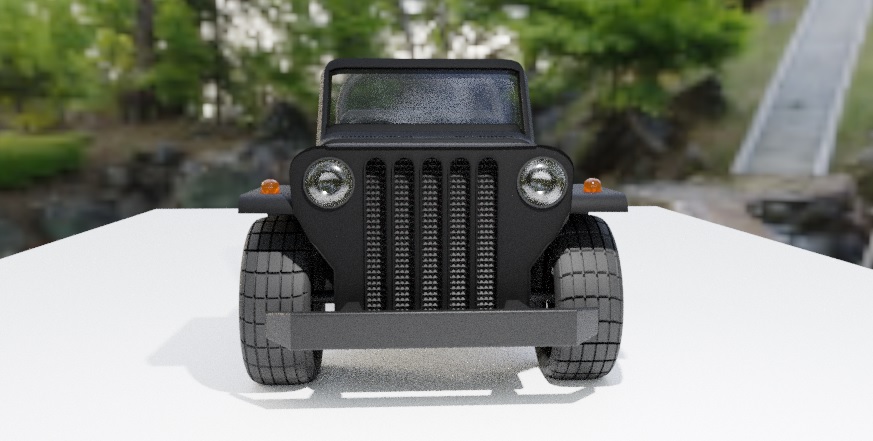 Basic Jeep car model by Books | Download free STL model | Printables.com