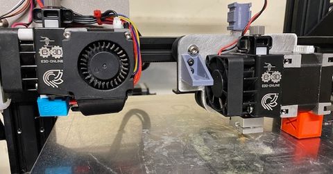 Hemera Aluminium adaptor plate, Ender 3, CR-10 by PJC 3D Printing ...