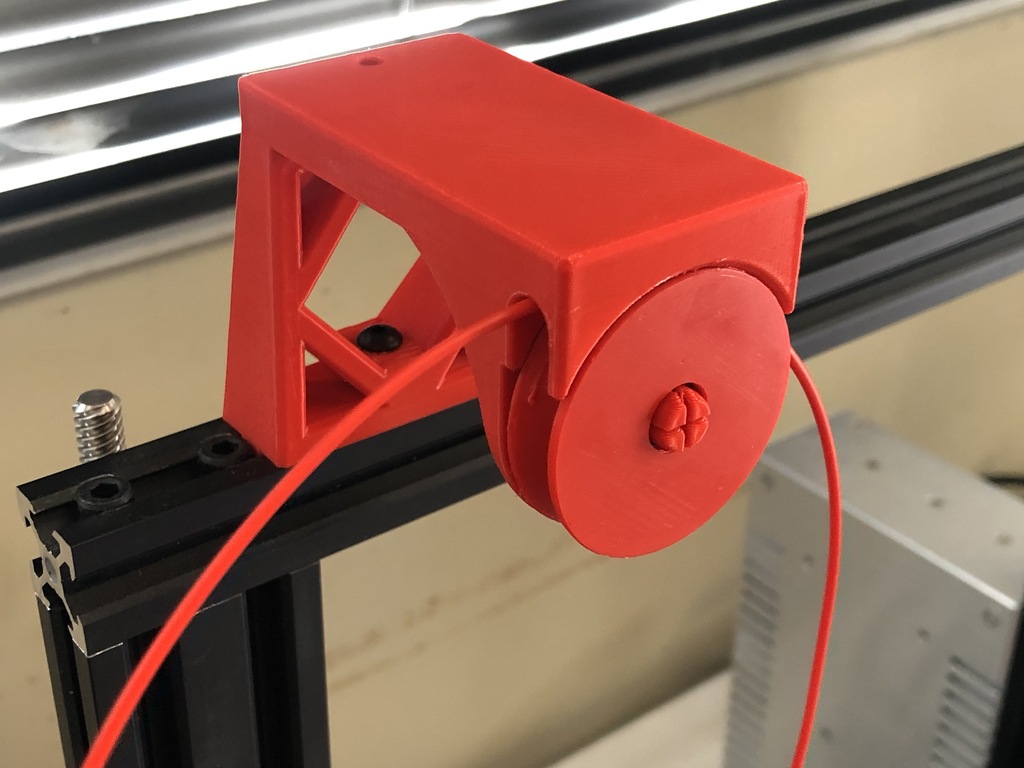 Top mounted filament roller par PJC 3D Printing | Téléchargez ...