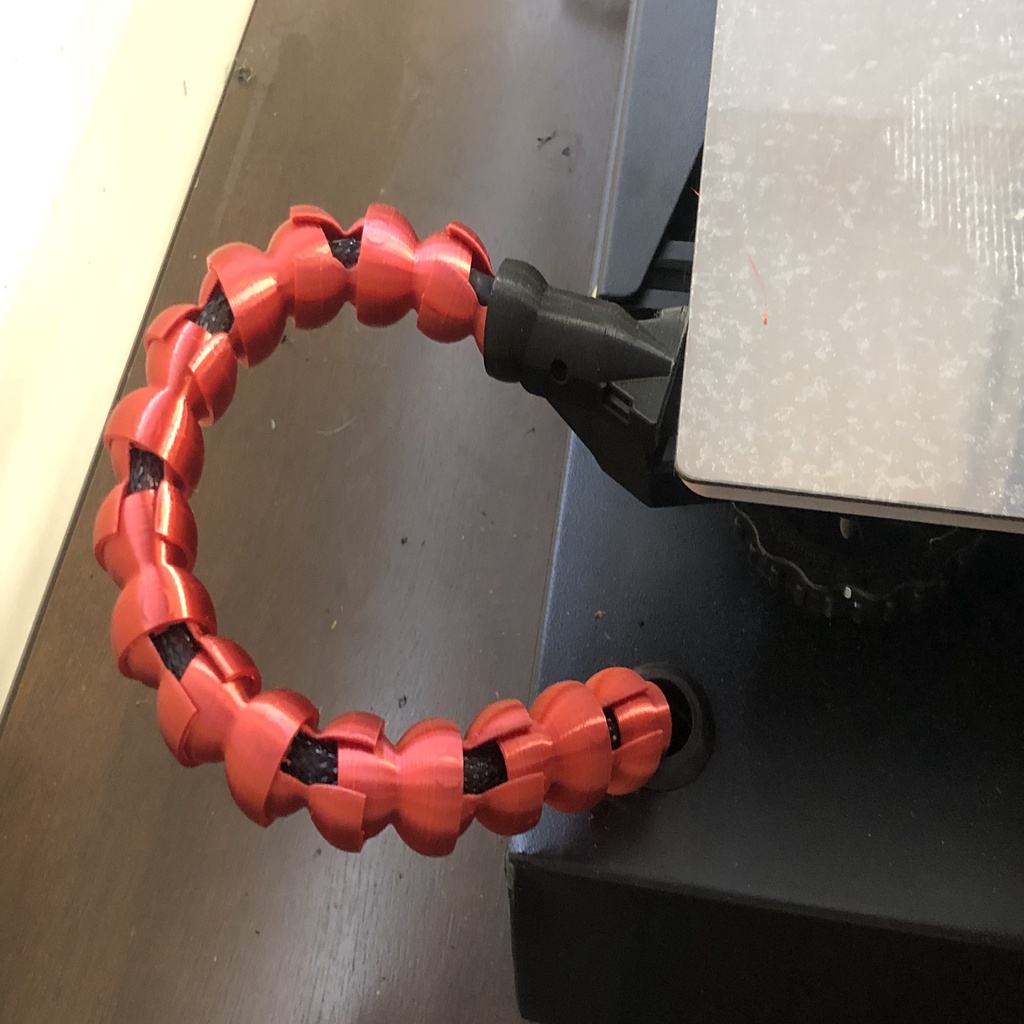CR-10S Pro Bed Cable Chain. by PJC 3D Printing | Download free STL ...