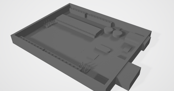 Arduino UNO style tray by Vojtak | Download free STL model | Printables.com