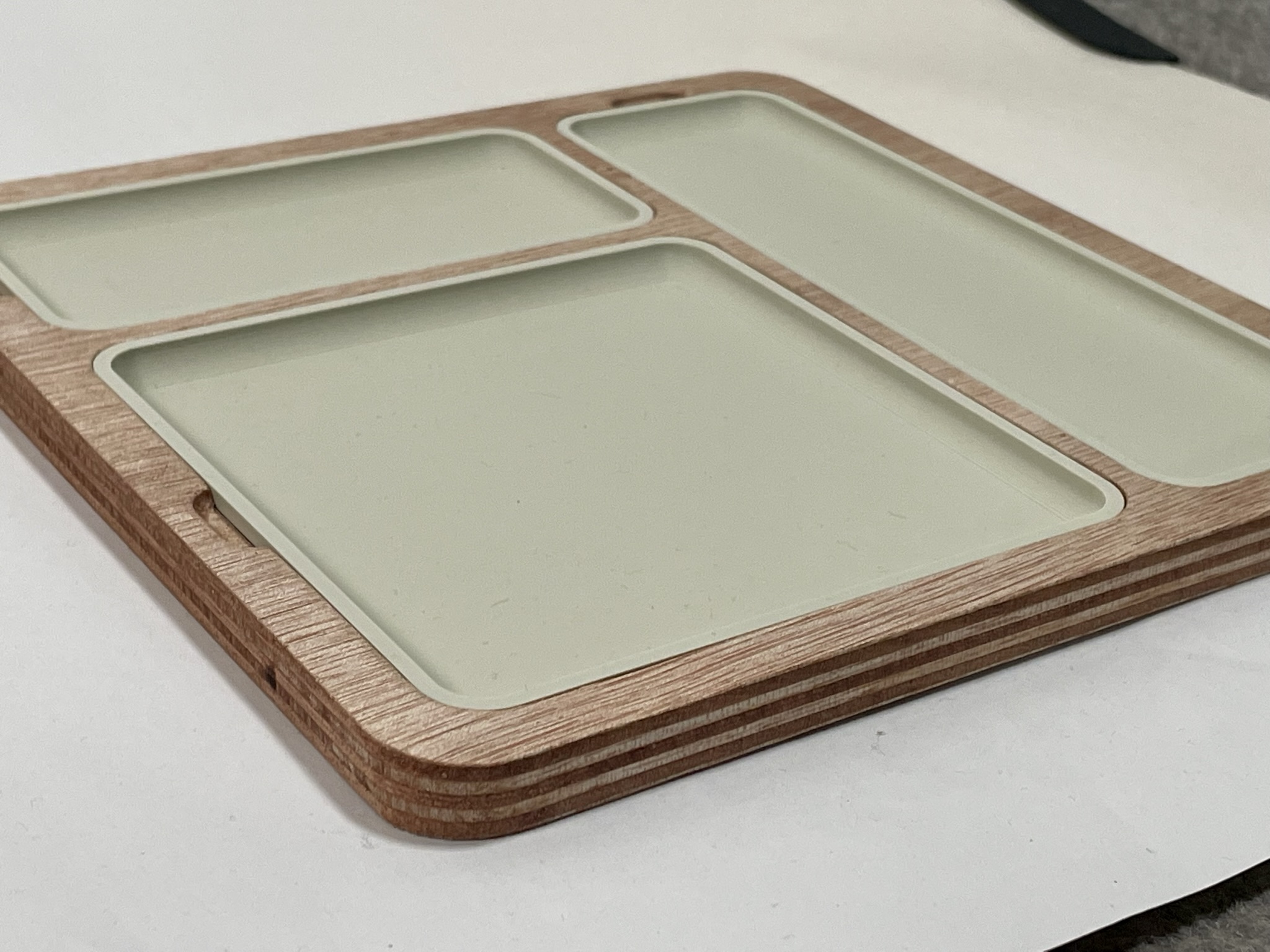 Catch all tray with removable compartments by PjotrStrog | Download ...
