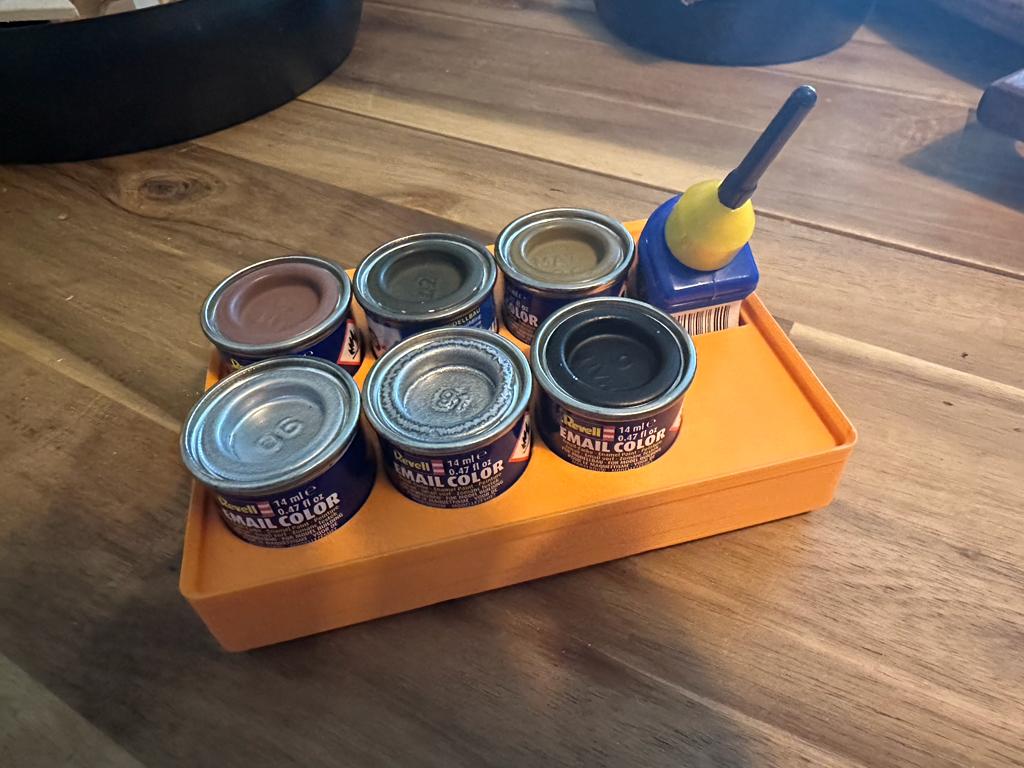 Gridfinity - Revell paint and glue holder by Aottens | Download free ...