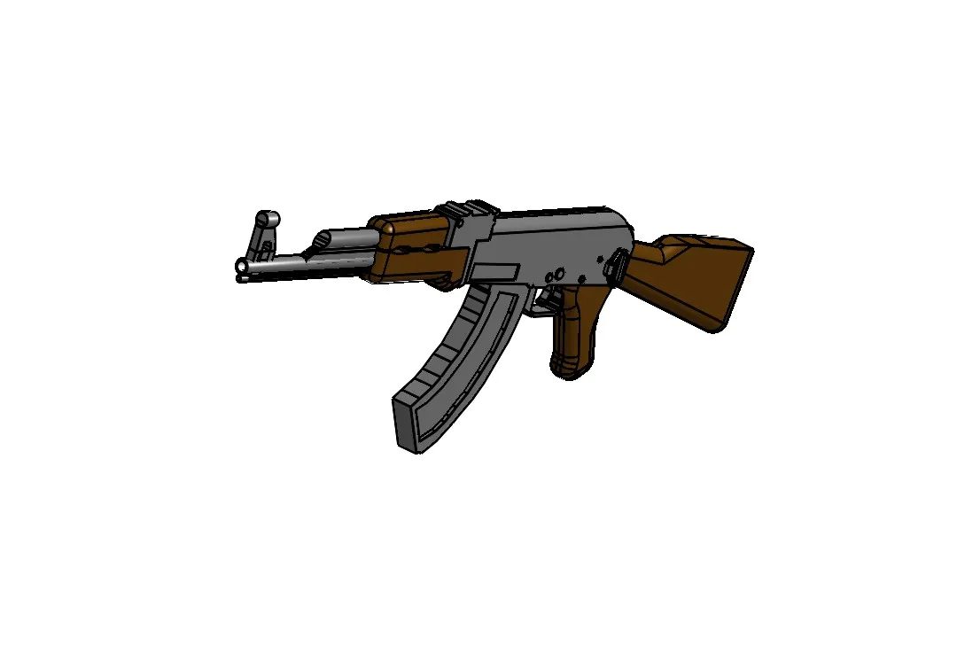AK-47 by Jan Doležal | Download free STL model | Printables.com