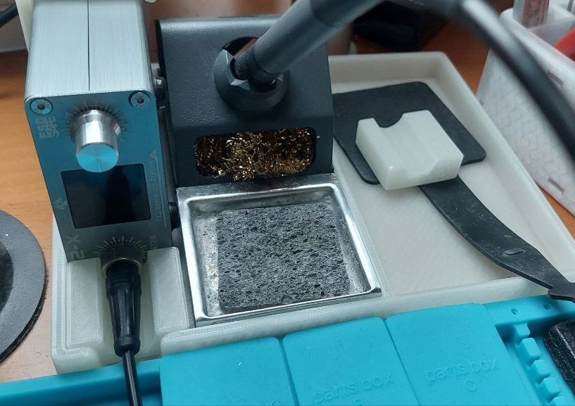 T 12 Soldering Station Rack [modular] with Spool- and Toolholder by ...