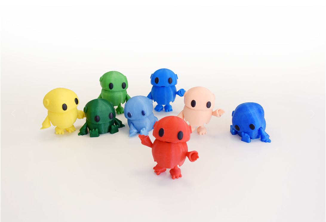 Tiny articulated bot by Idea Prints | Download free STL model ...