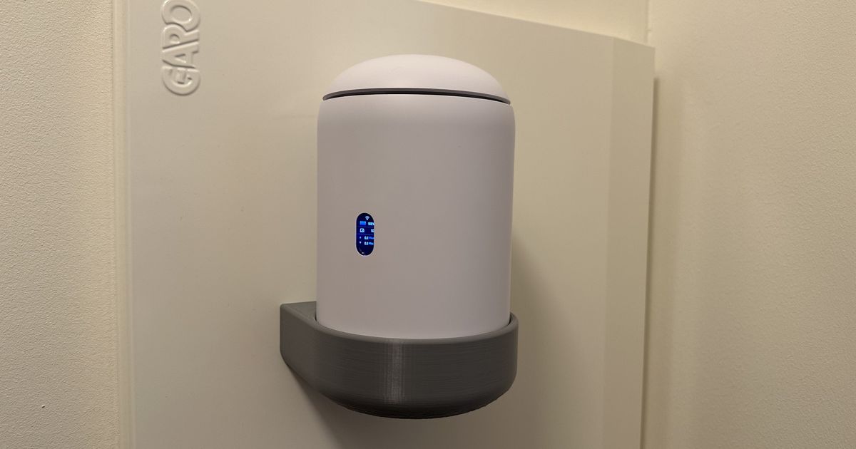 UniFi Dream Router - GARO - Snap-in Mount by JP | Download free STL ...