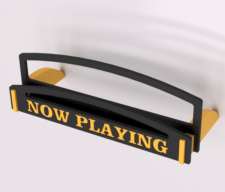 Yet Another Vinyl Record Stand by David Relich | Download free STL ...