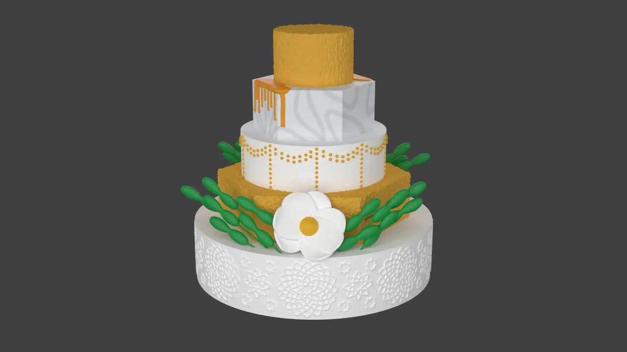 Wedding Cake by Books | Download free STL model | Printables.com
