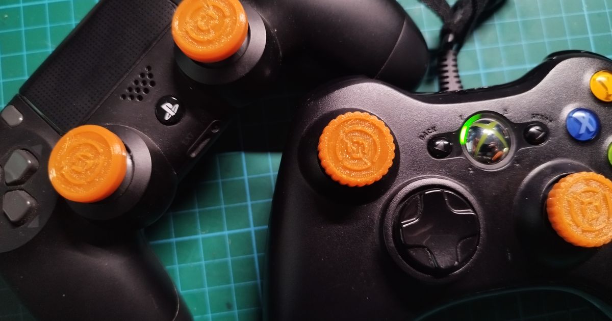 Joystick Grip Cap for Xbox 360 and PS4 Controllers by LucMeister ...