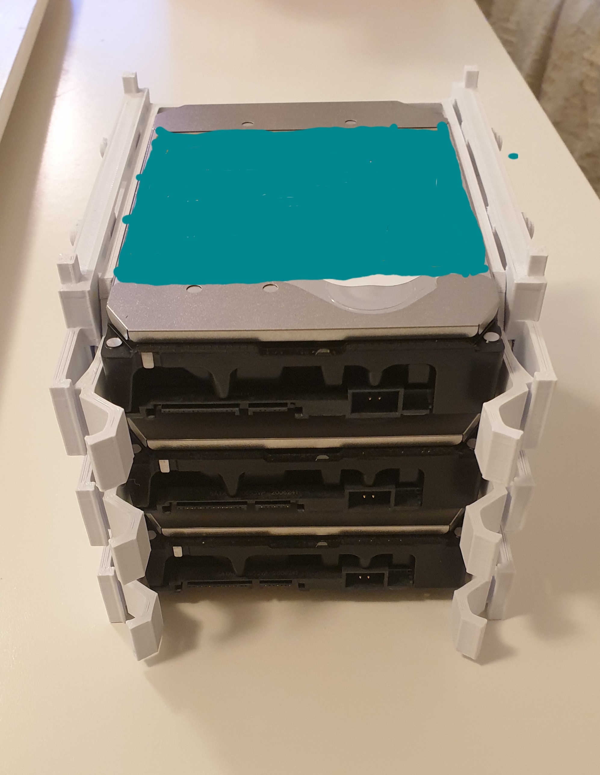 HDD Expandable Rack V1 von JPK | Kostenloses STL-Modell herunterladen ...