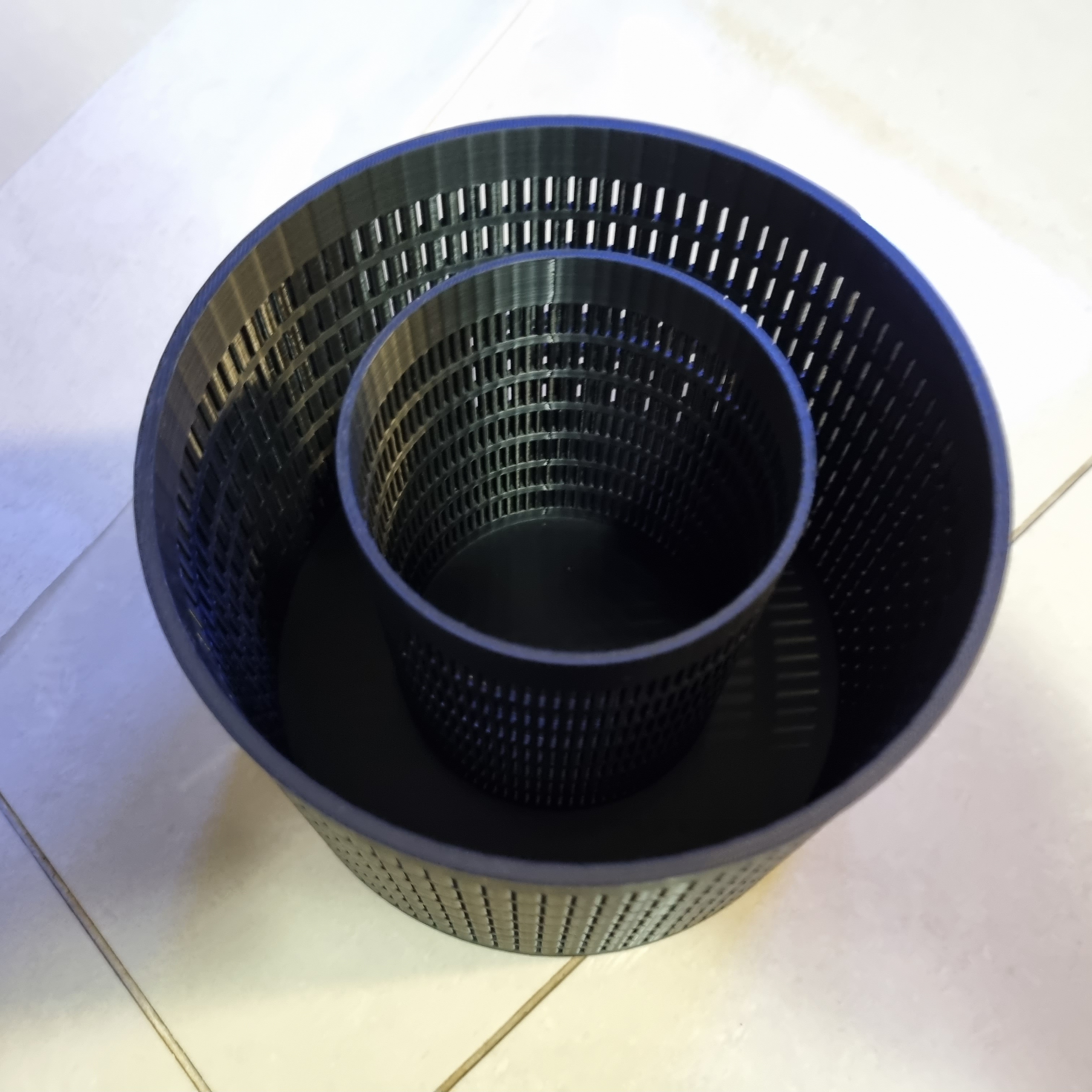 Activated Carbon Air Filter by Mike2121 | Download free STL model ...